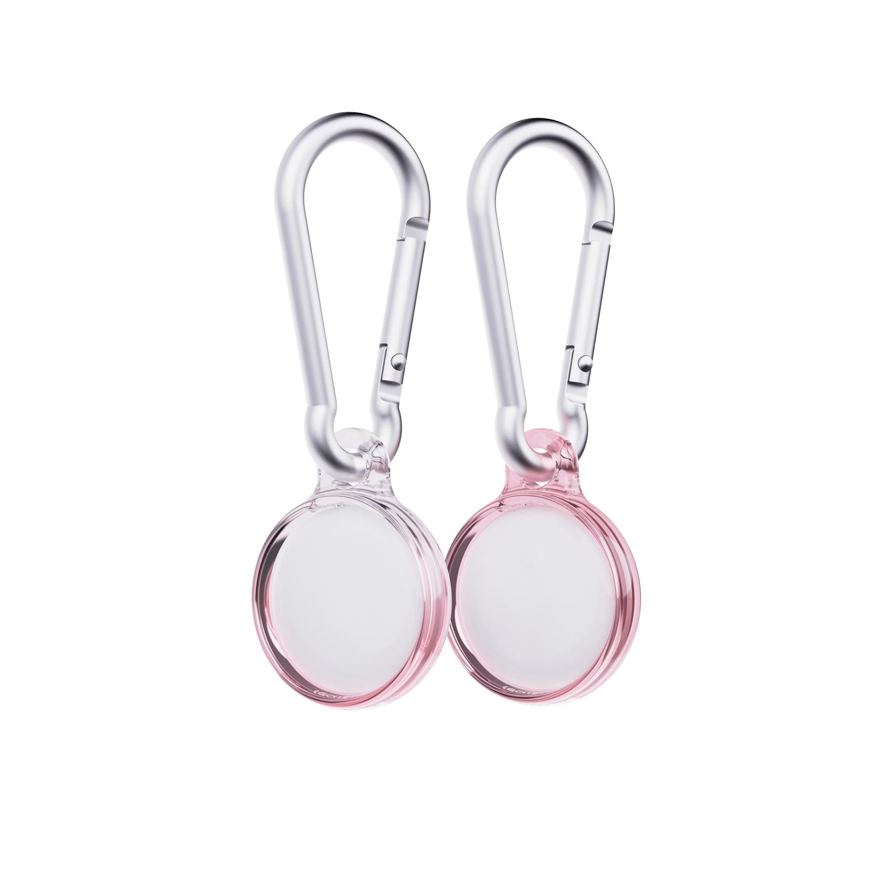 EvoPink - Apple Air Tag case bundle(x2) - Cherry Blossom & Tech21 Ltd - UK